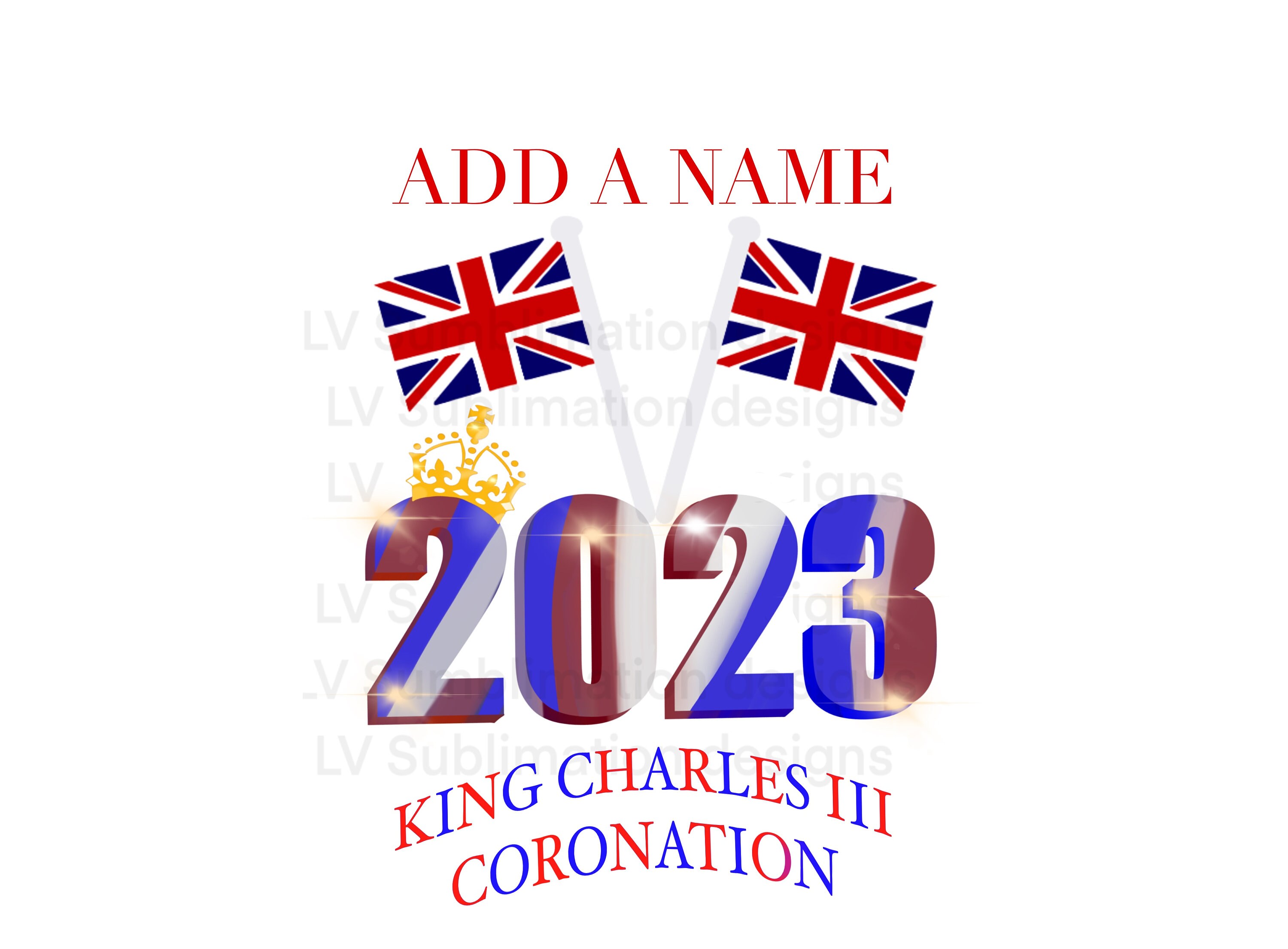 Coronation Design PNG File - Etsy