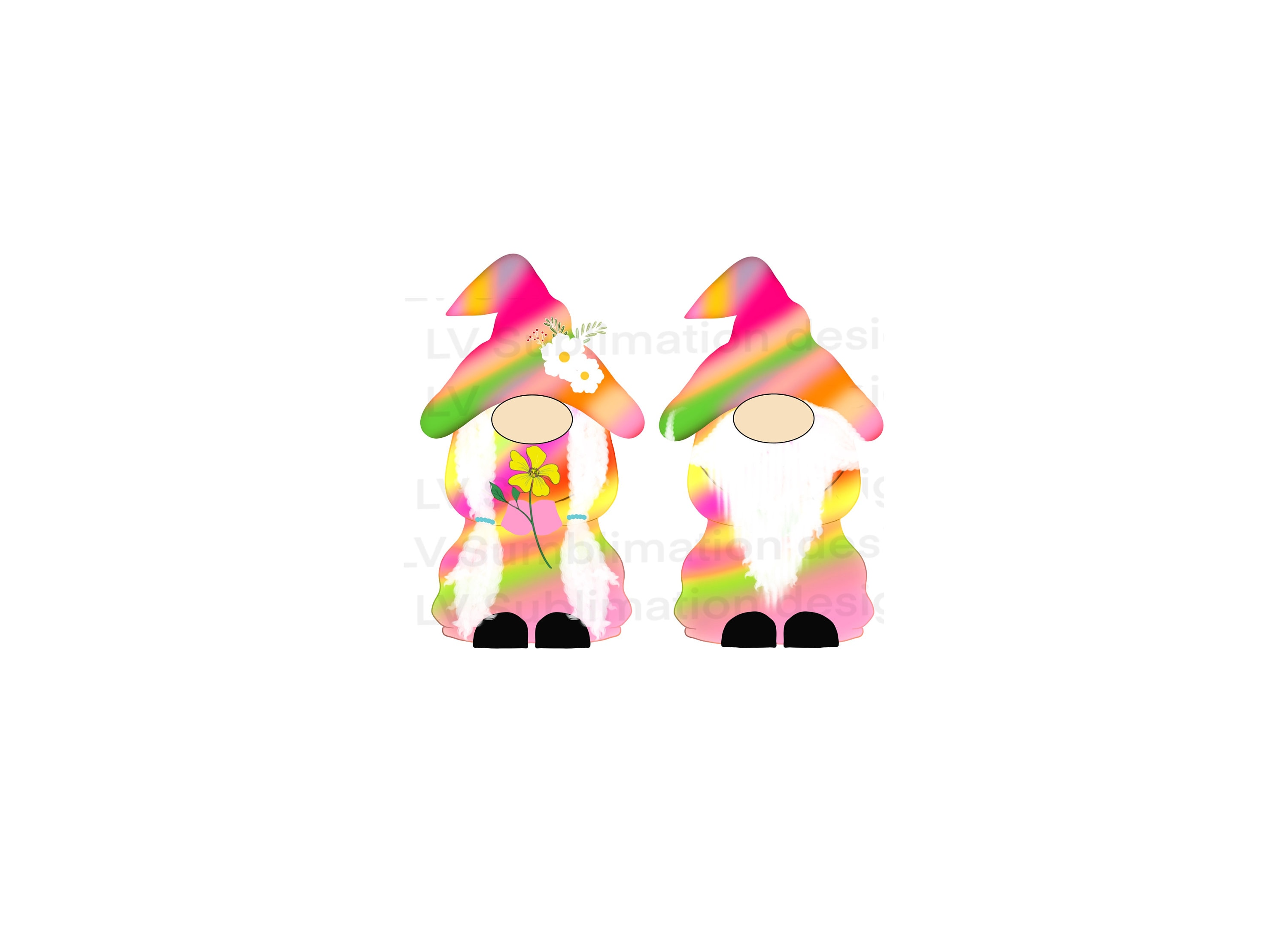 Gonks - PNG FILE - Etsy