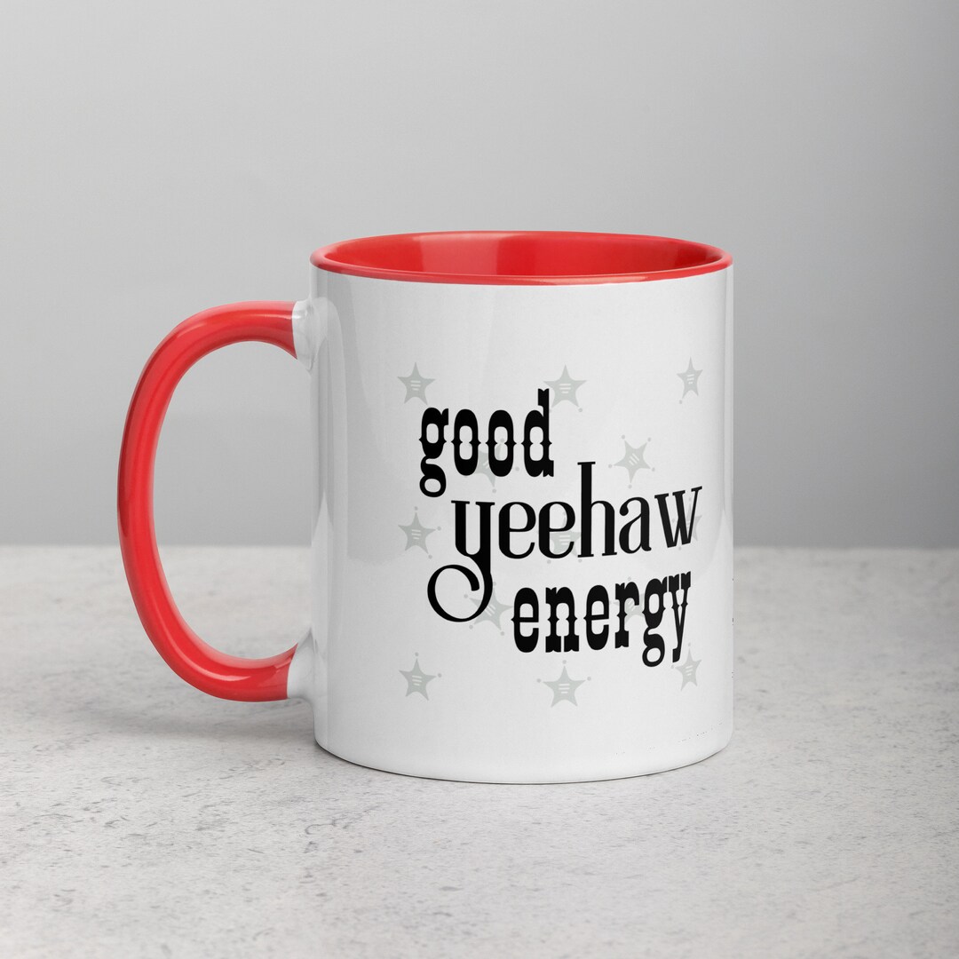 Horse Coffee Mug Horse Mug Good Yeehaw Energy Color - Etsy