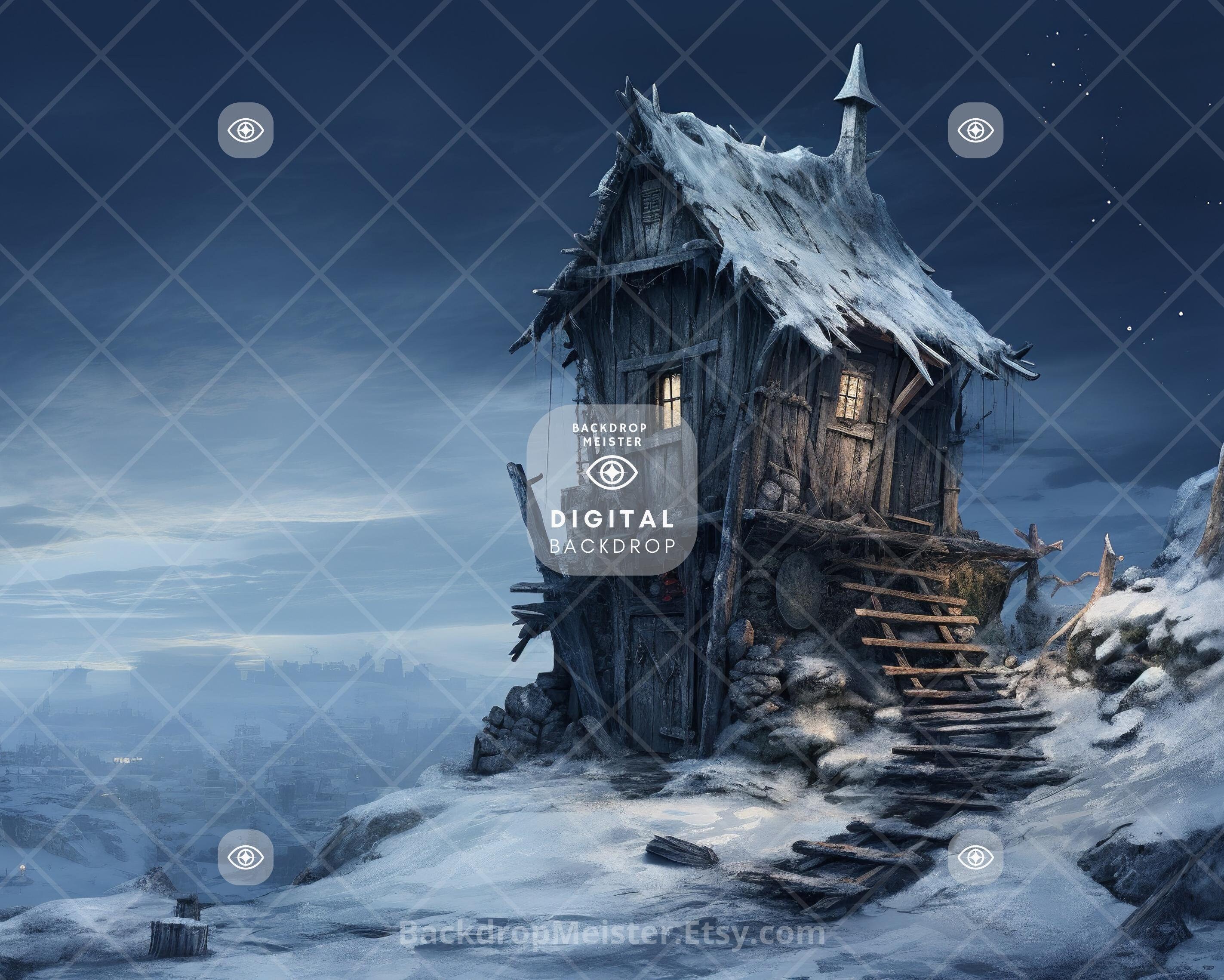 Wizard Shack Backdrop Digital Download Photoshop Overlays - Etsy