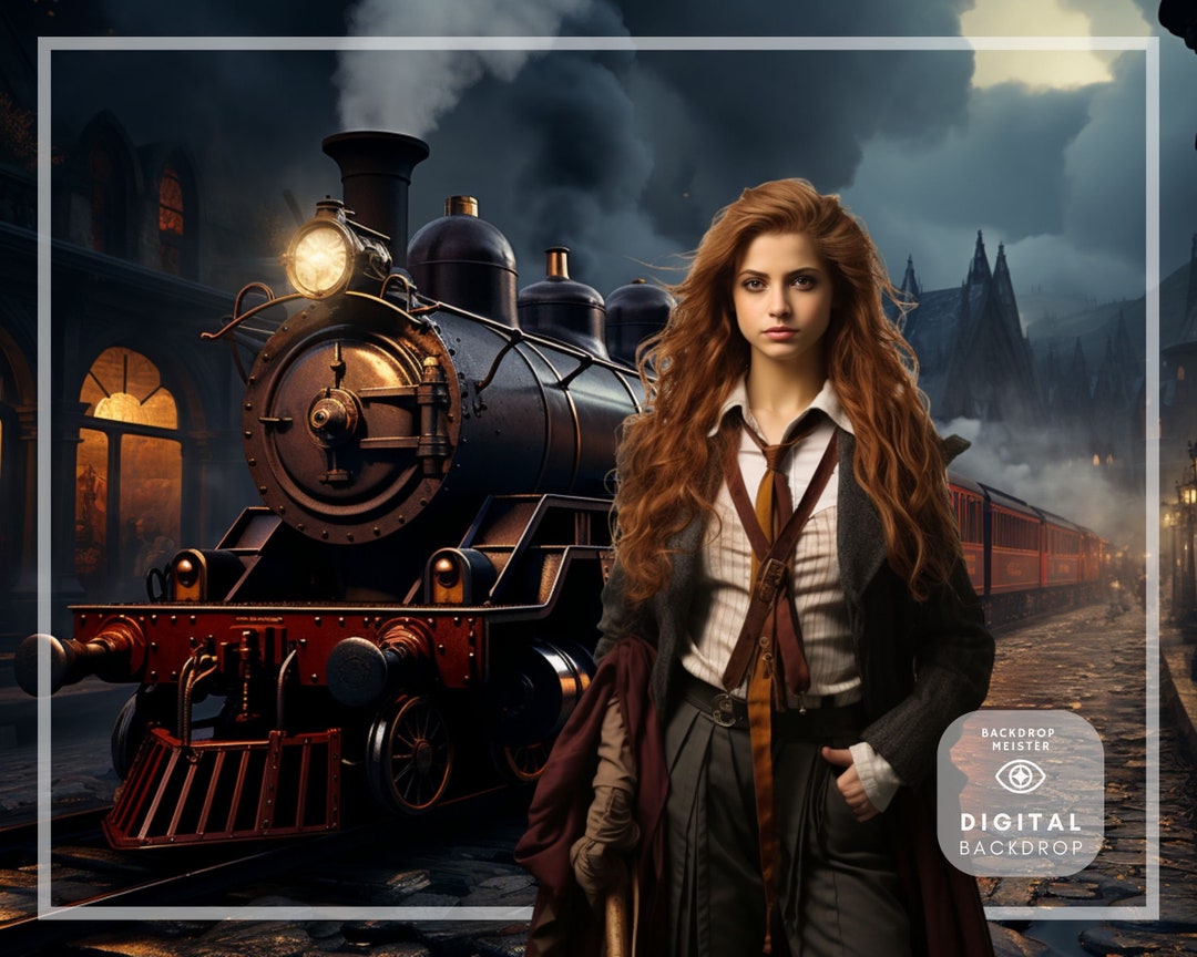 Magic Wizard Train Digital Download Photoshop Overlays, Wedding ...