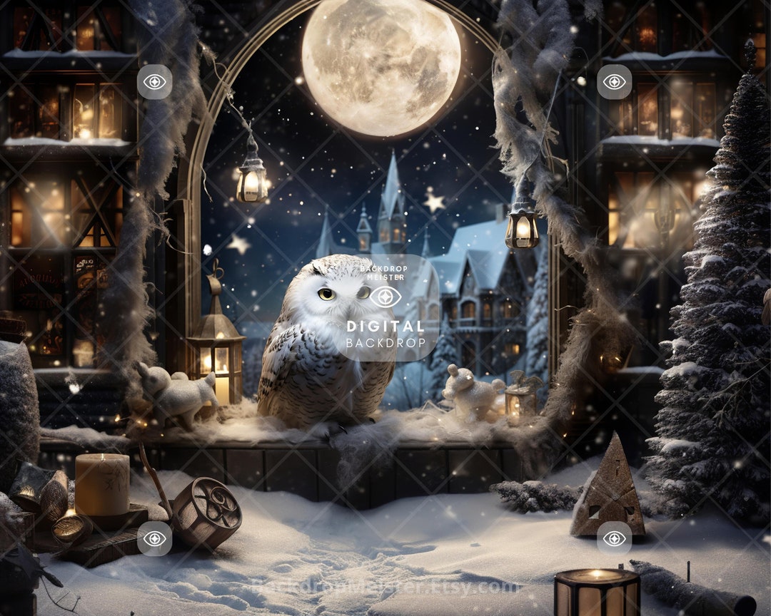 Wizard Backdrop Digital Download Photoshop Overlays, Halloween ...