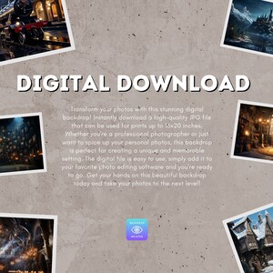 Wizard Owl Backdrop Digital Download Photoshop Overlays, Halloween ...