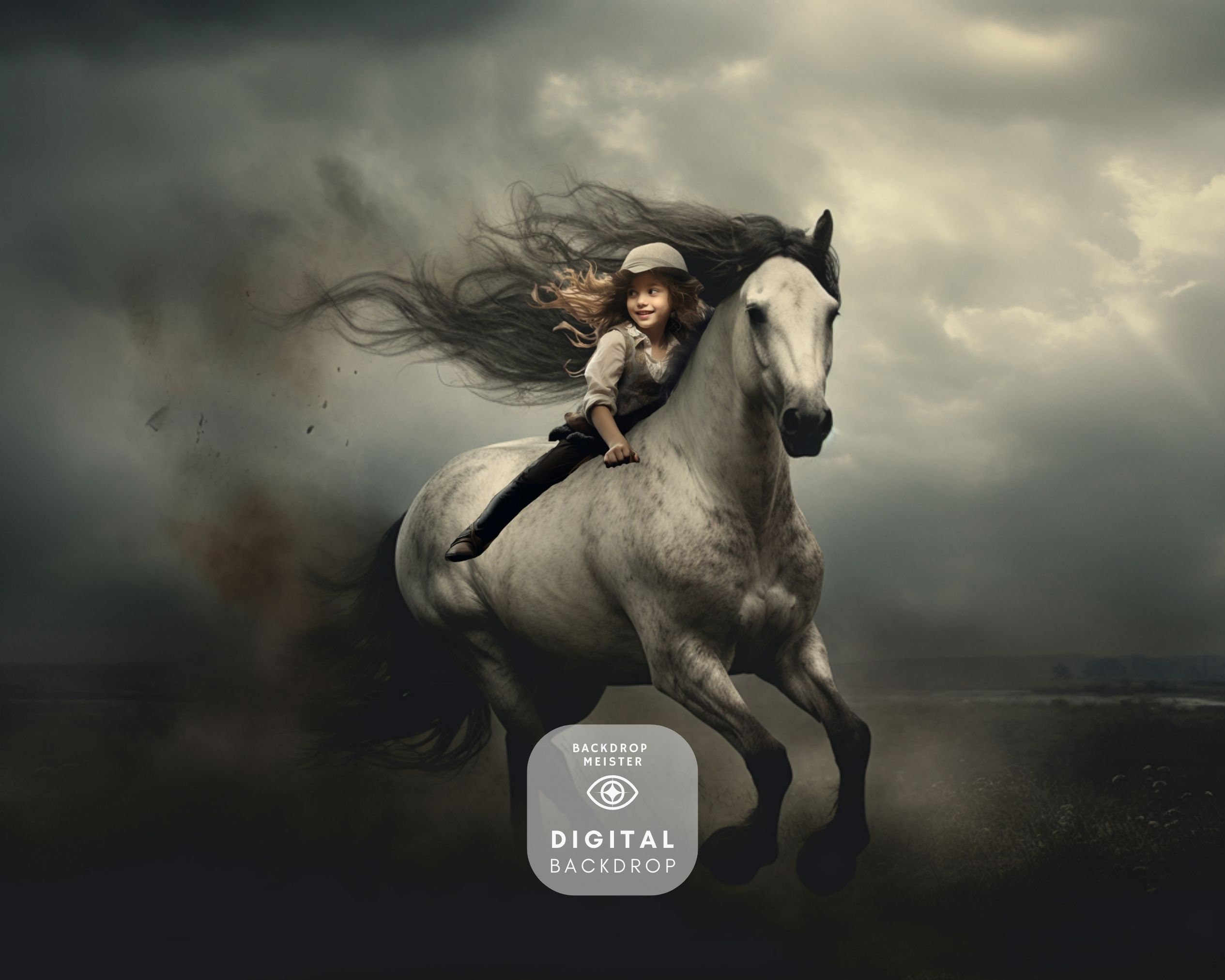 Horse Backdrop Digital Download Photoshop Overlays - Etsy