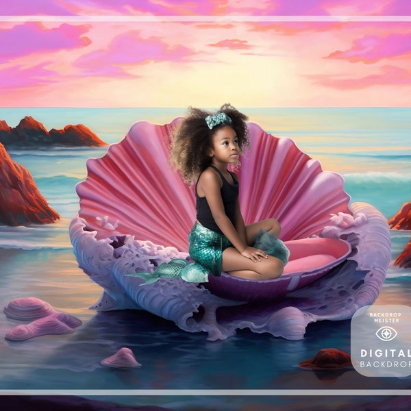 Mermaid Backdrop - Etsy