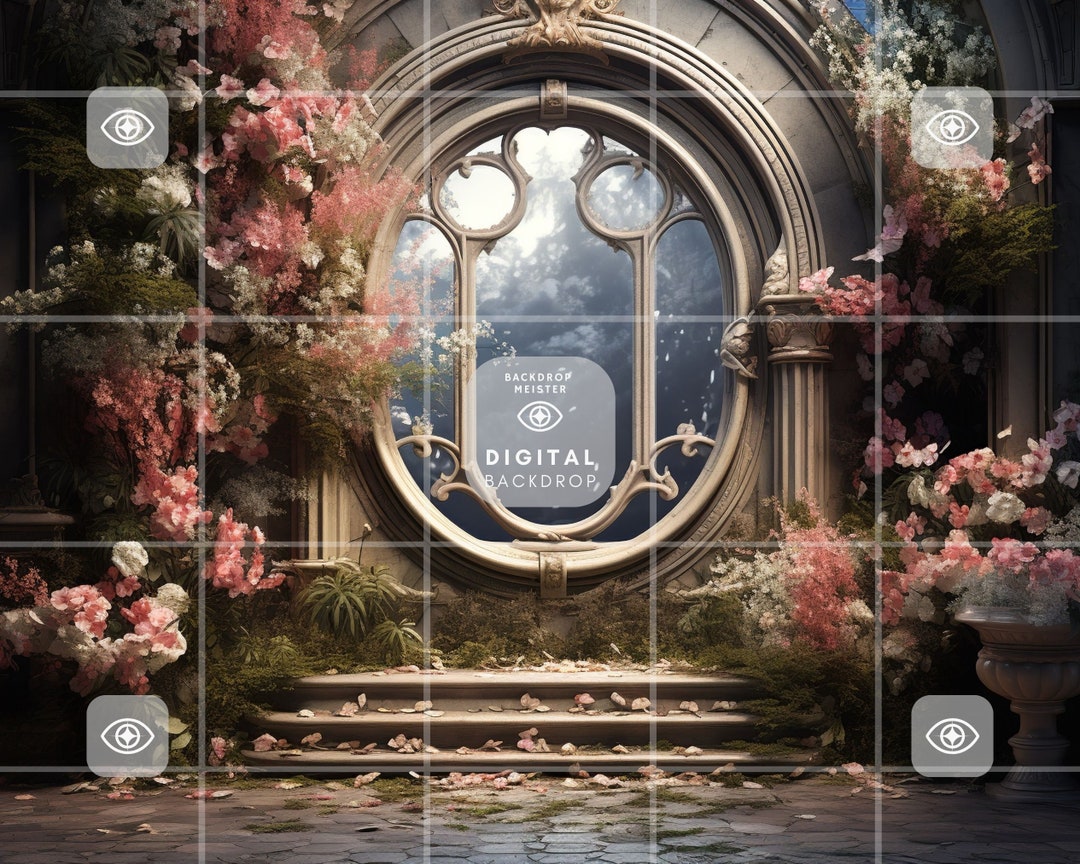 Dreamy Window Backdrop Digital Download Photoshop - Etsy