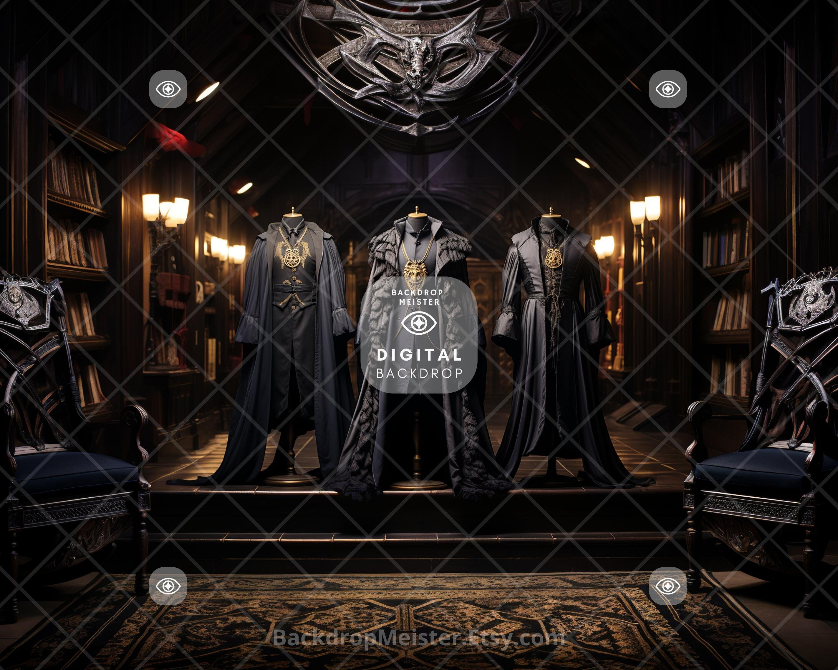 Wizard Cloaks Backdrop Digital Download Photoshop - Etsy