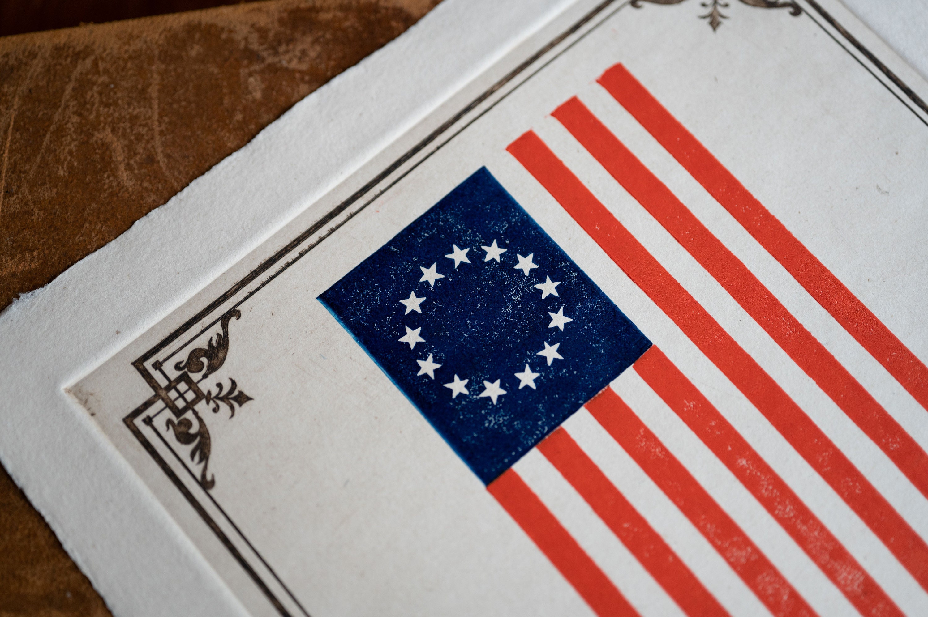 American Betsy Ross Flag Print - Etsy