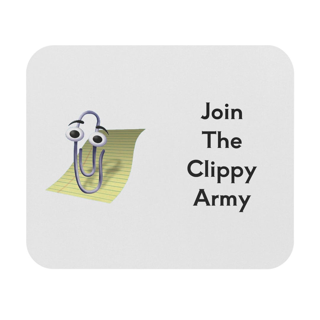 Clippy Army - Mouse Pad (rectangle) - Etsy