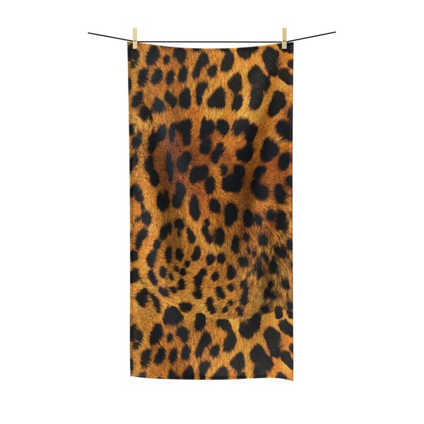 Leopard Towel - Etsy