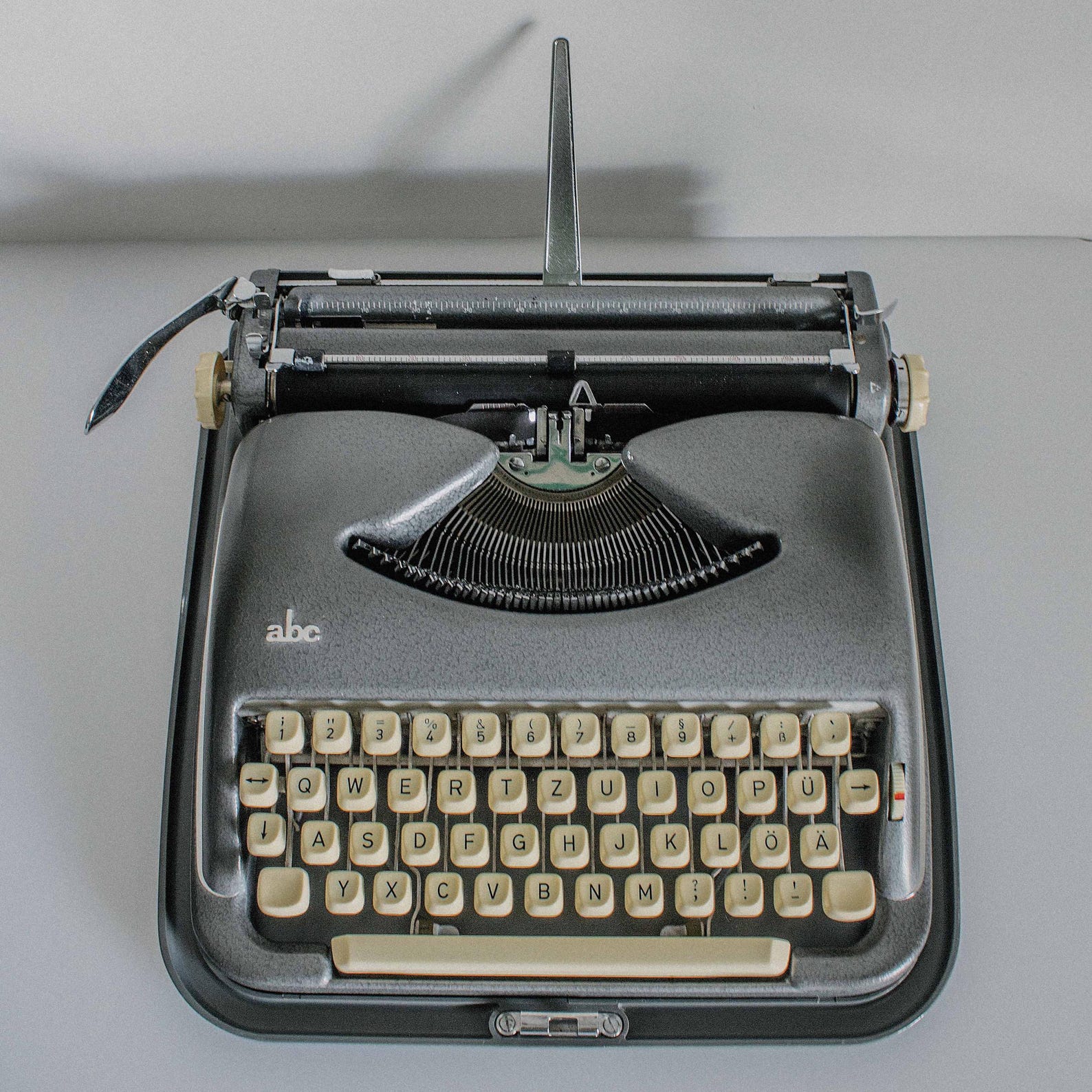 1960 ABC Portable Typewriters, Working Typewriter, Manual Vintage ...