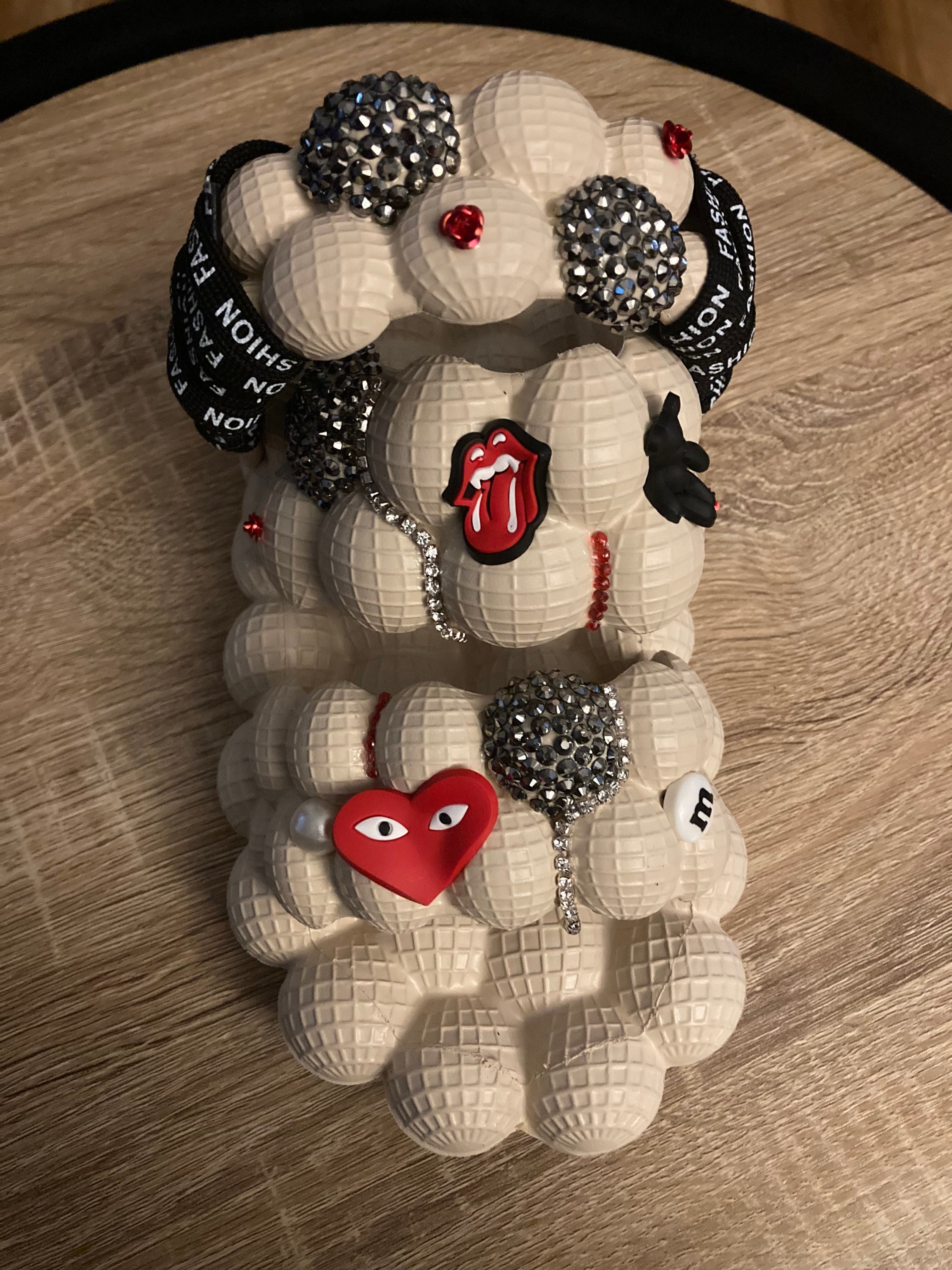 Women’s Bubble Clogs With Charms, Cute Charm Non Slip Shoes ...