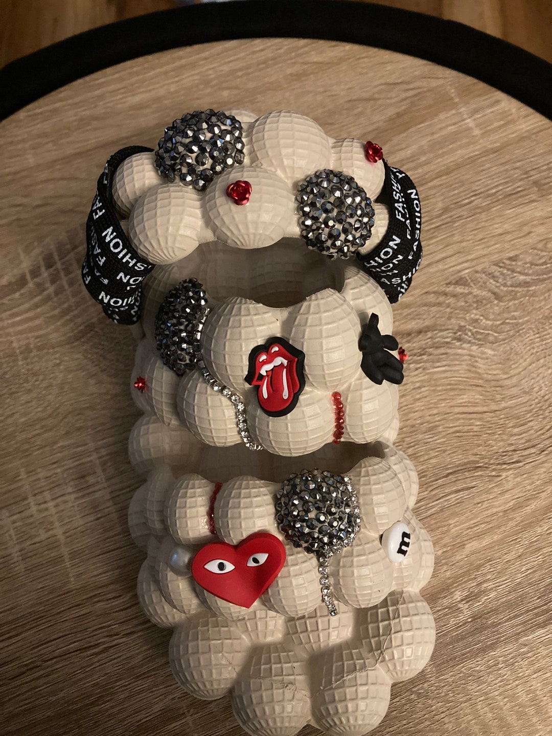 Women’s Bubble Clogs With Charms, Cute Charm Non Slip Shoes ...