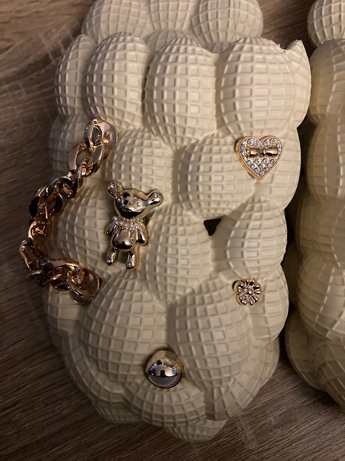 Women’s Bubble Clogs With Charms, Cute Charm Non Slip Shoes ...
