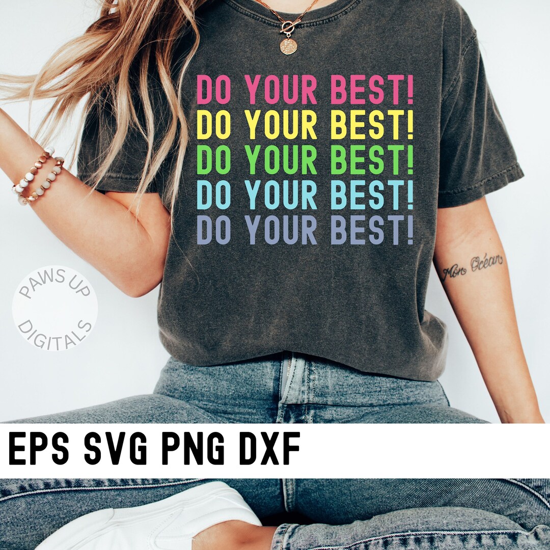 Teacher Testing SVG PNG, Its Test Day SVG, Dont Stress Do Your Best Svg ...