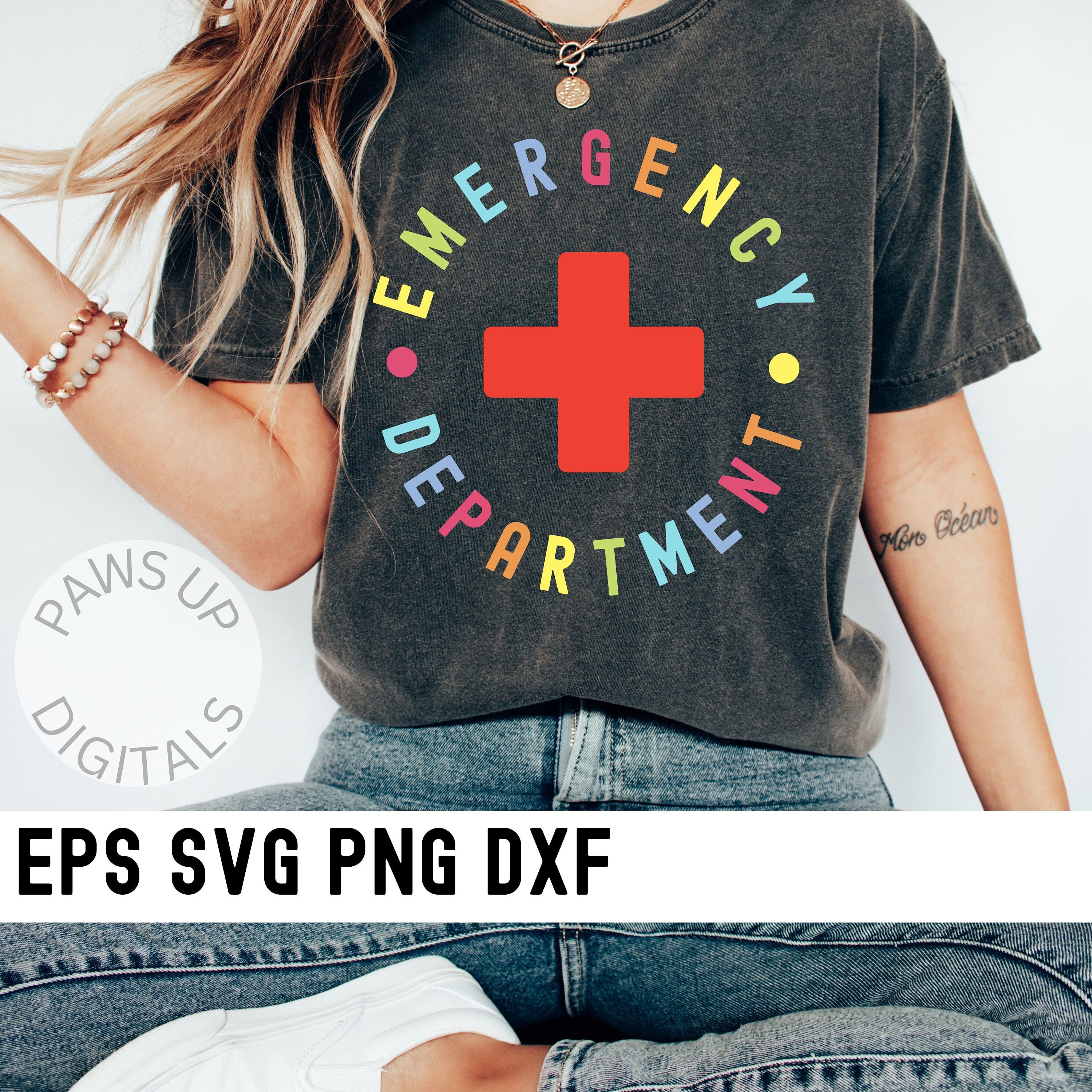 Emergency Department Nurse PNG SVG Emergency Nurse Png ER - Etsy
