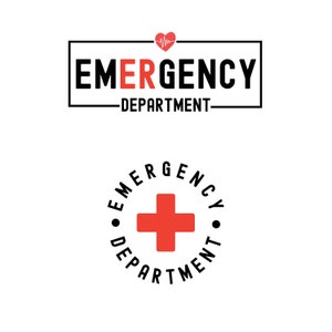 Emergency Room Department Nurse Bundle PNG SVG, Nurse Practitioner Png ...