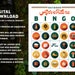 Outdoor Adventure Bingo Cards, Printable Kids Games, Nature Birthday ...