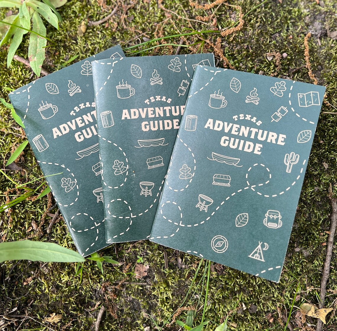 Texas Adventure Guide Notebook: Kids Camping Activities, Outdoor Log ...