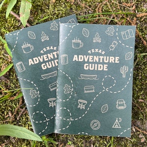 Texas Adventure Guide Notebook: Kids Camping Activities, Outdoor Log ...
