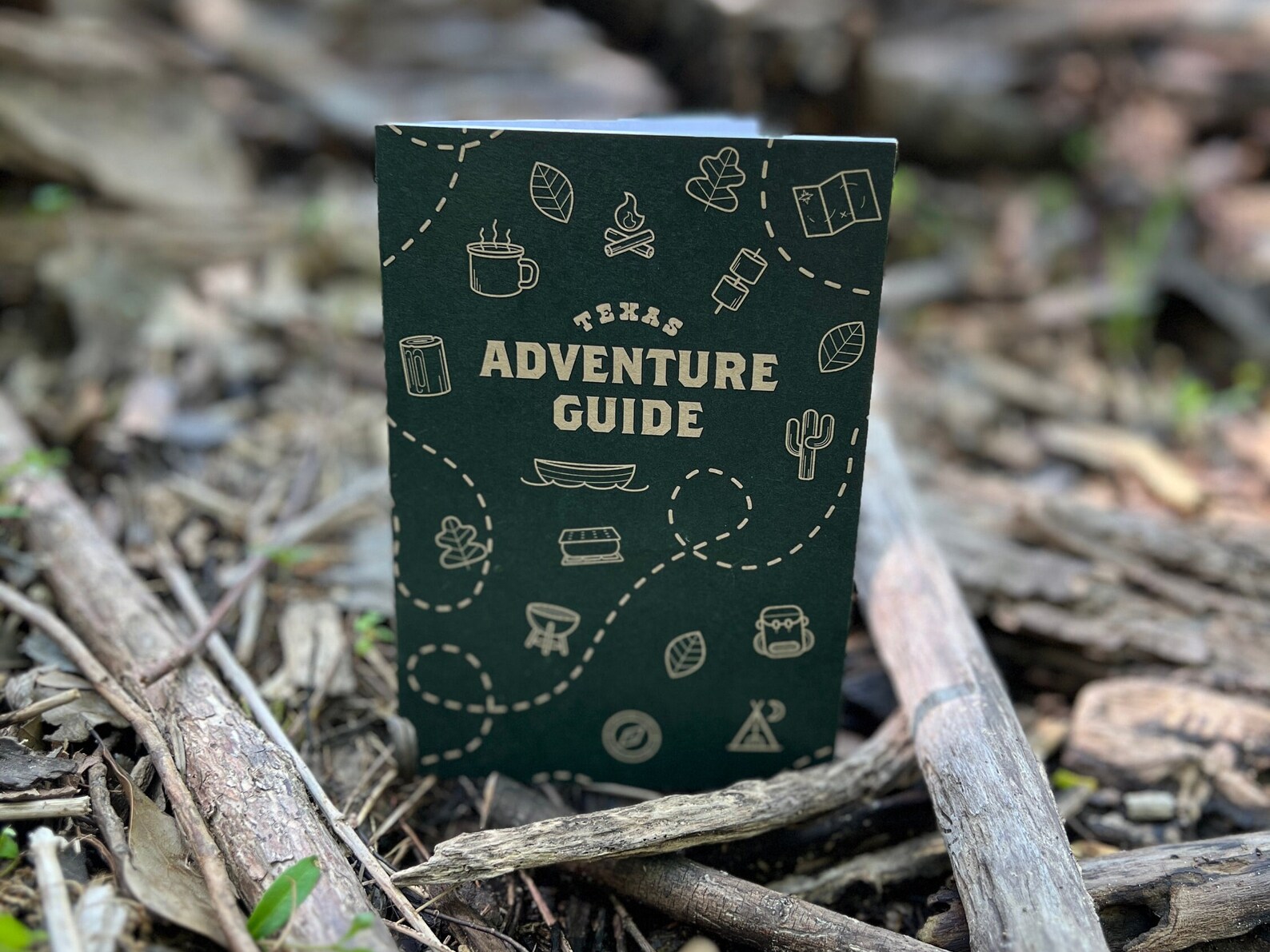 Texas Adventure Guide Notebook: Kids Camping Activities, Outdoor Log ...