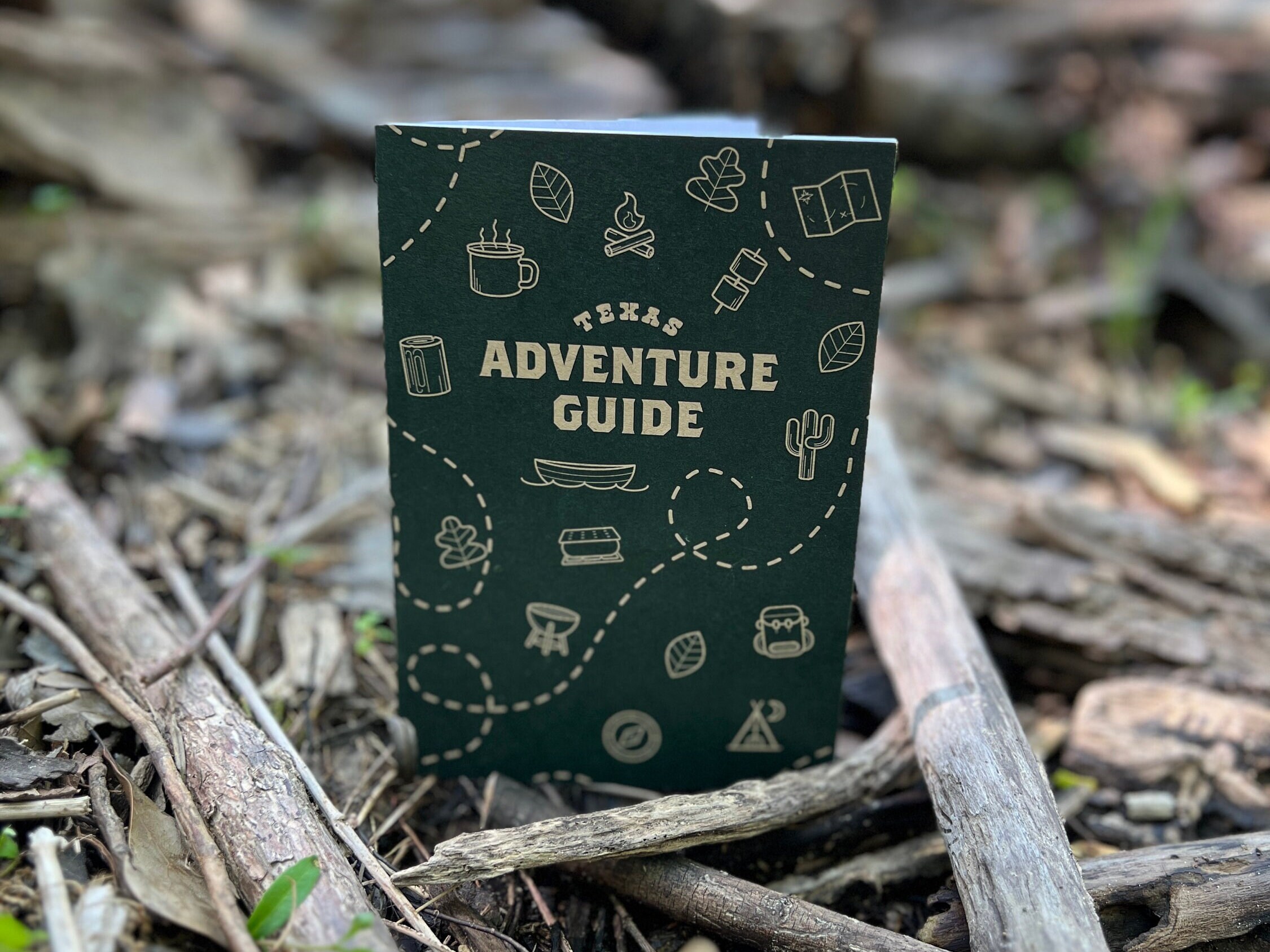 Texas Adventure Guide Notebook: Kids Camping Activities, Outdoor Log ...