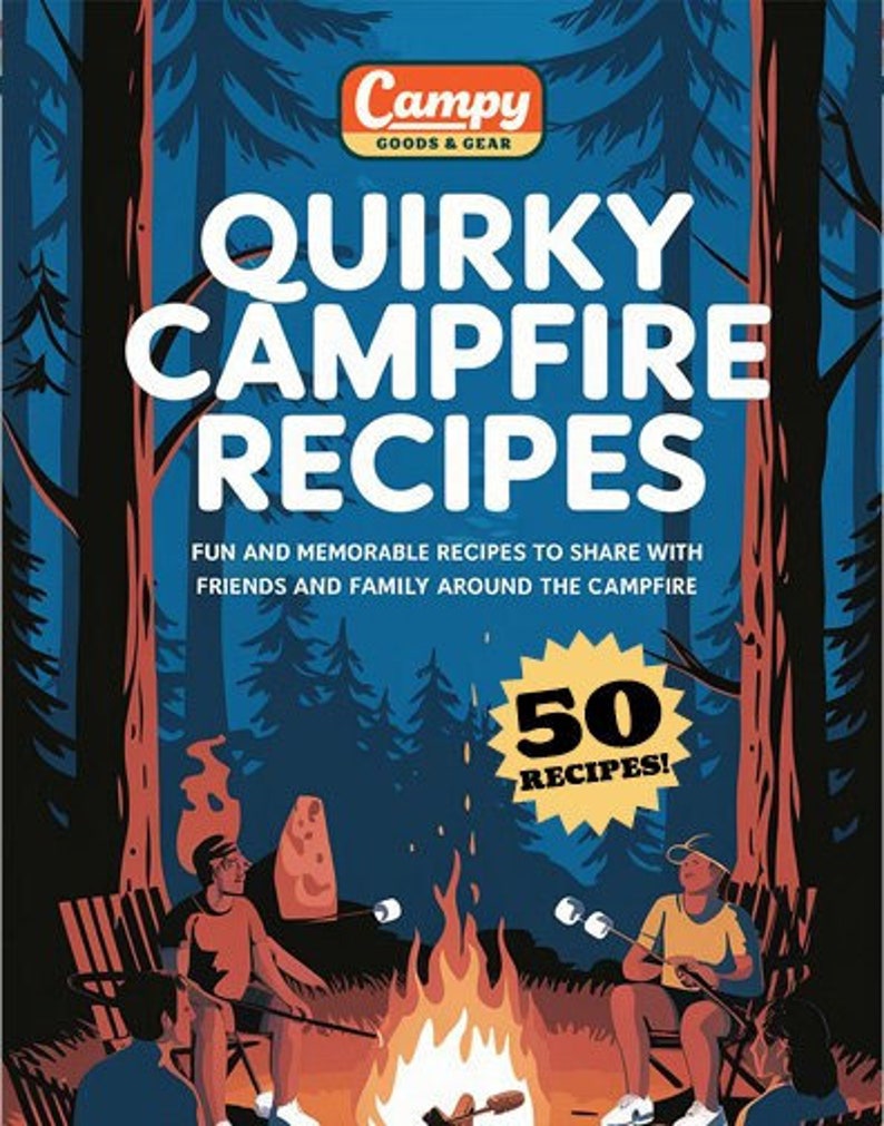 50 Campfire Recipes Cookbook, Easy Outdoor Cooking, Camping Recipes, RV ...