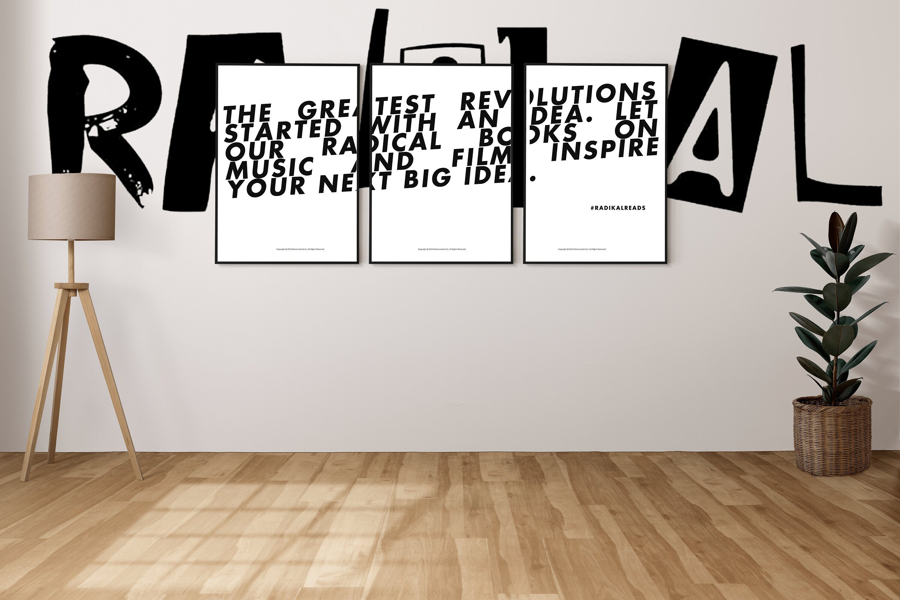 3 Piece Motivational Quotes Poster, 3 Piece Wall Art Print, Set of 3 ...