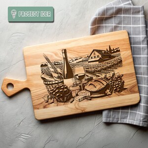 Charcuterie SVG, Cutting Board Svg, Vine Farm, Wine and Cheese Svg ...