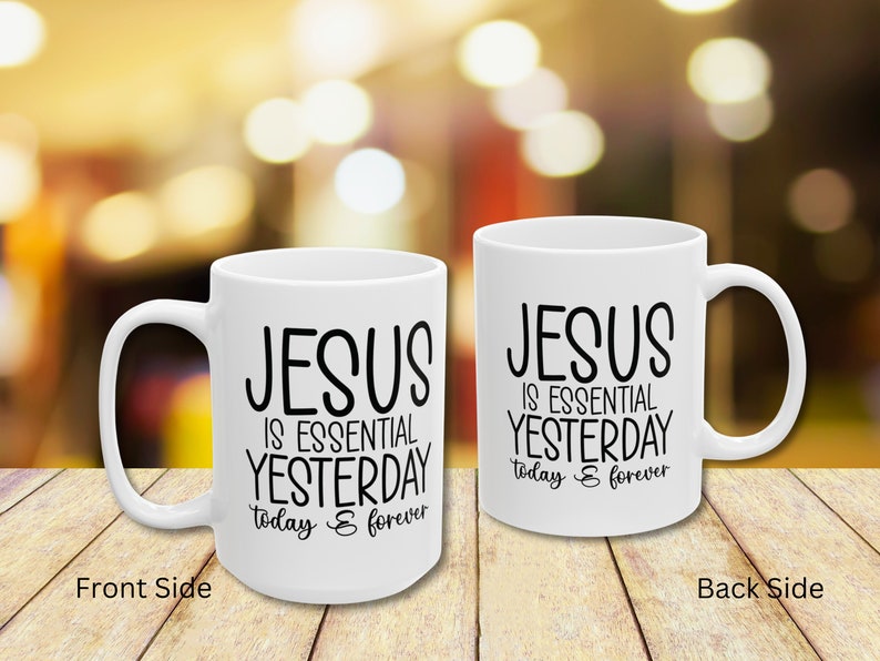 Christian Coffee Mug Scripture Themed Drinkware Religious Coffee Cup ...