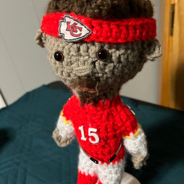 Patrick Mahomes Doll - Etsy