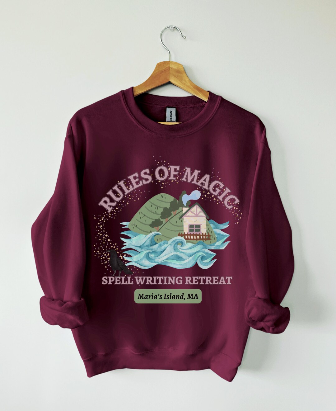 Practical Magic Sweatshirt, Inspired by RULES OF MAGIC, Spell Writing ...