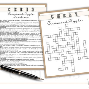 Editable 8 Cheerleading Games Keys canva Templates Editable, Birthday ...