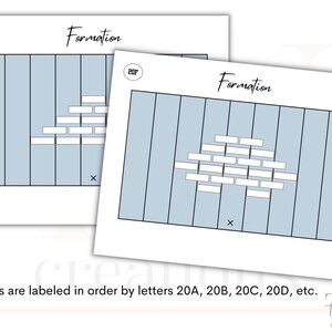 Cheer Formations Template, Cheer Mat Formation, Canva Editable, Pdfs US ...