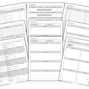 Printable Cheer Handout Templates, CANVA Editable, Athlete Paperwork ...