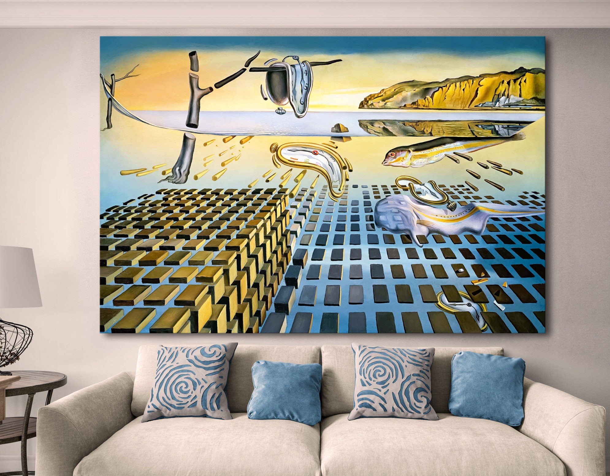 Disintegration of the Persistence of Memory by Salvador Dali Bright ...