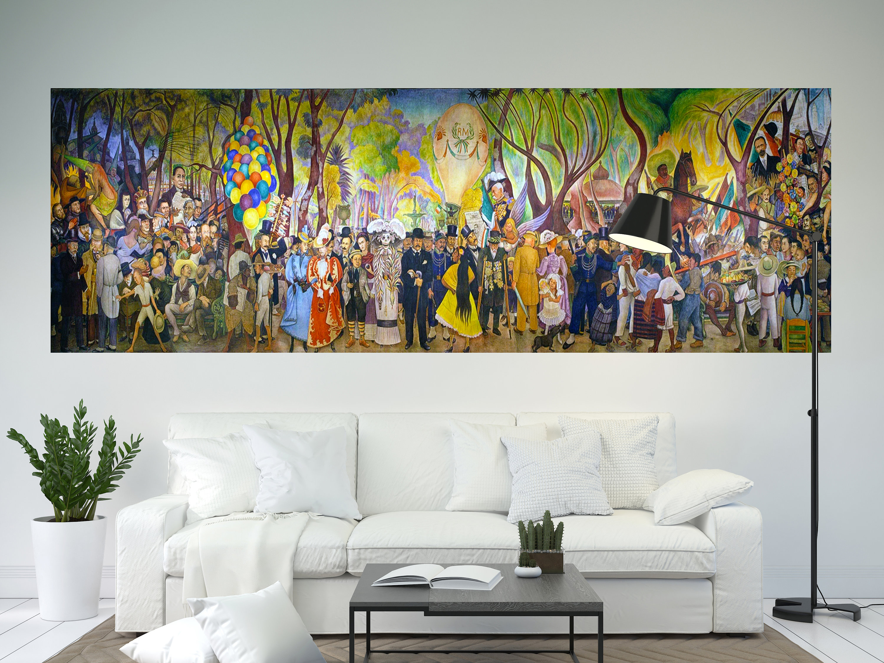 Diego Rivera Dream of a Sunday Afternoon at Alameda Central Park ...