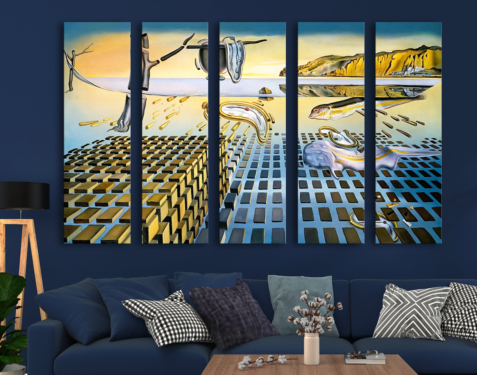 Disintegration of the Persistence of Memory by Salvador Dali Bright ...