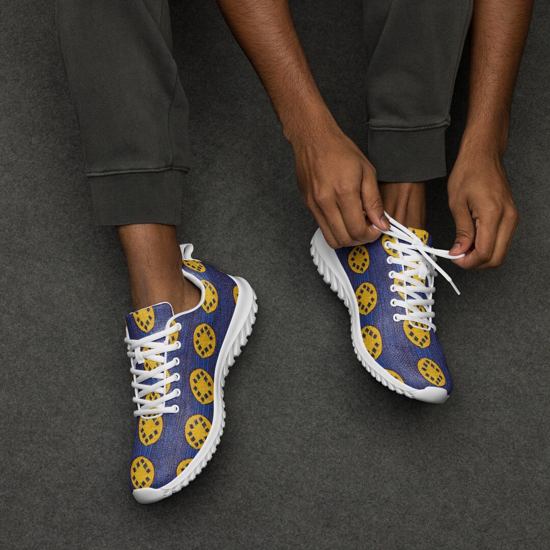 Milo African Print Mens Athletic Shoes - Etsy