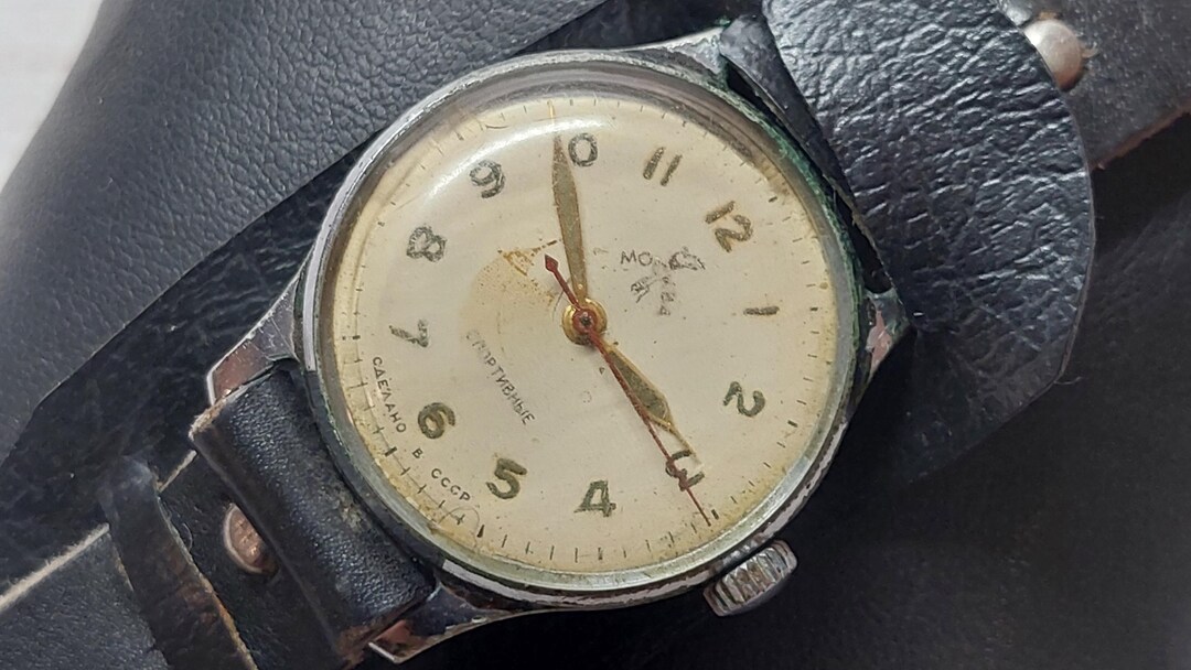 Sports Watches Moscow Rare Soviet Watches - Etsy