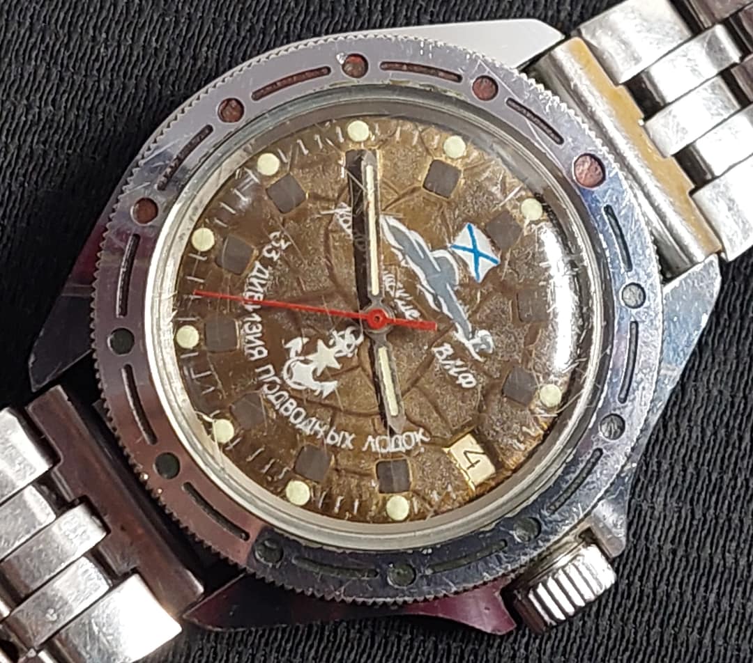 Navy Submarine Watch, Vintage Commander's Watch Vostok Submarine - Etsy