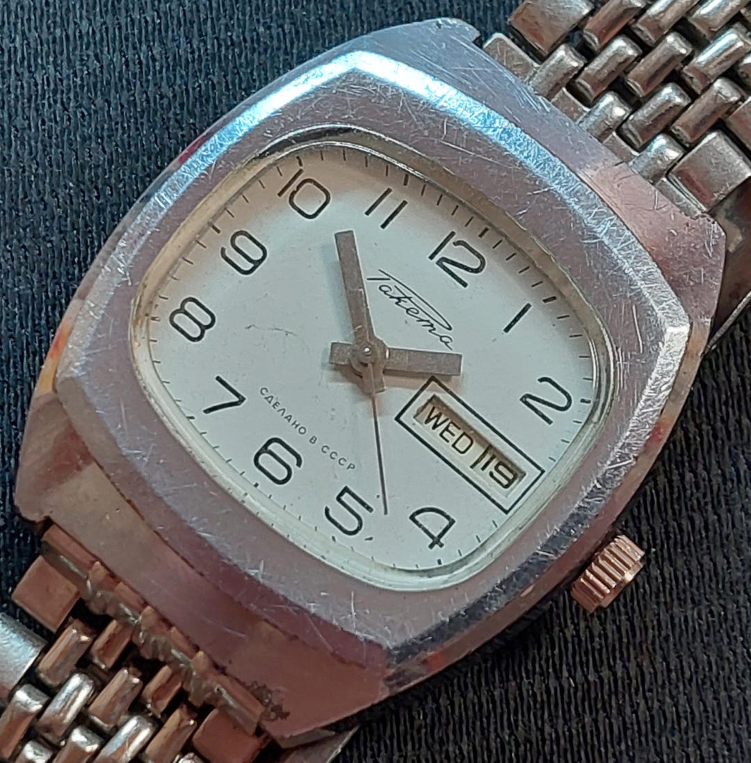 Soviet Vintage Watch rocket ROCKET Mechanical Watches, Mechanical ...