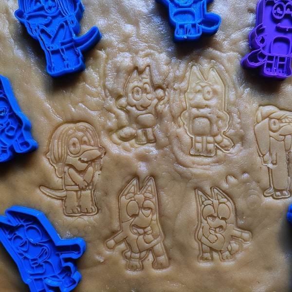 Bluey Silicone Mold - Etsy Australia