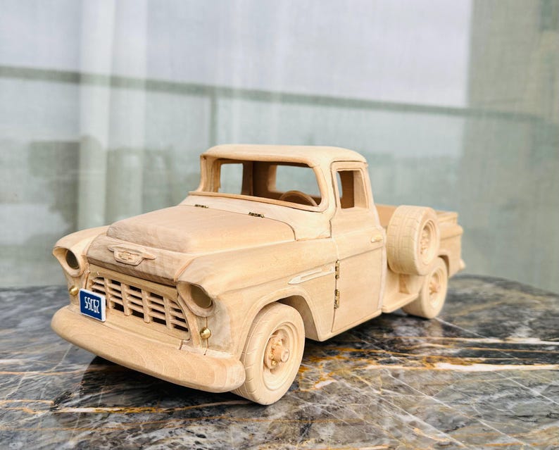 1955 Chevrolet 3200, Handcrafted, %100 Handmade, Natural Gift ...