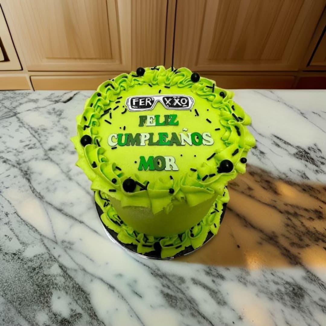 Feid Inspiration Cake Topper Ferxxo Inspiration Cake Topper MOR Cake ...