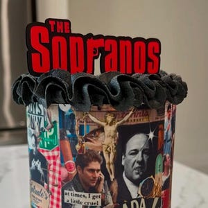 Sopranos Dad Birthday Boy Birthday Man Cake Topper Sheet Cake Topper - Etsy
