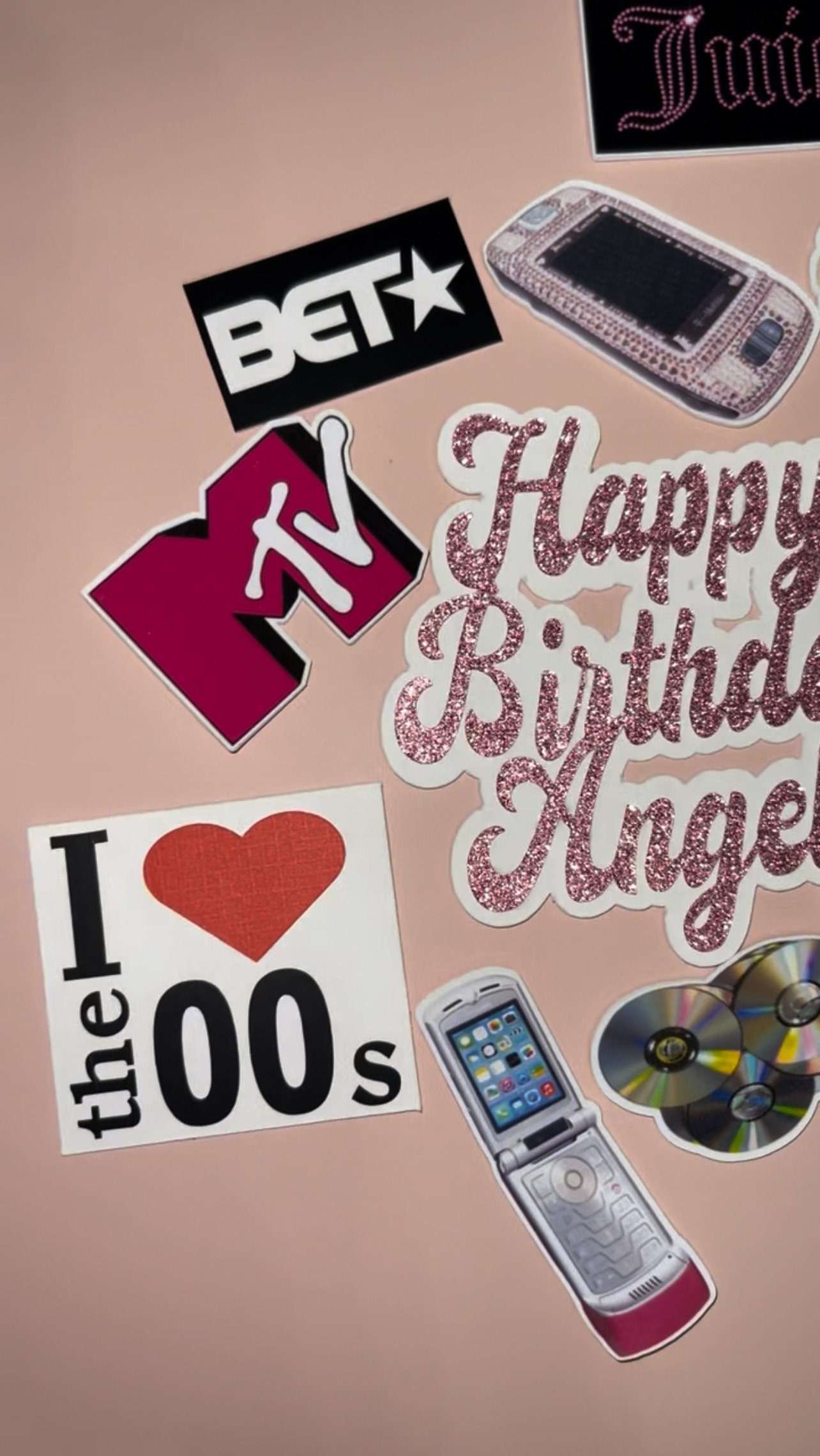 2000s Vibe Cake Topper Early 2000s Cake Topper Millennials Genz ...