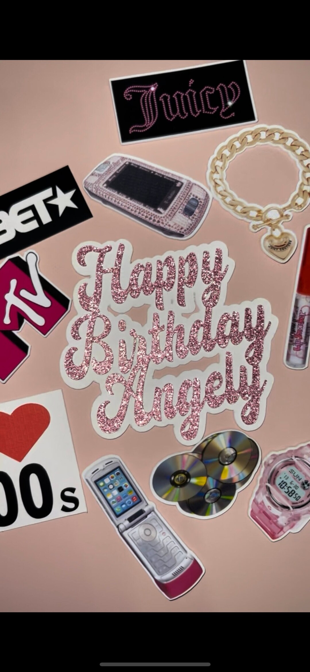 2000s Vibe Cake Topper Early 2000s Cake Topper Millennials Genz ...