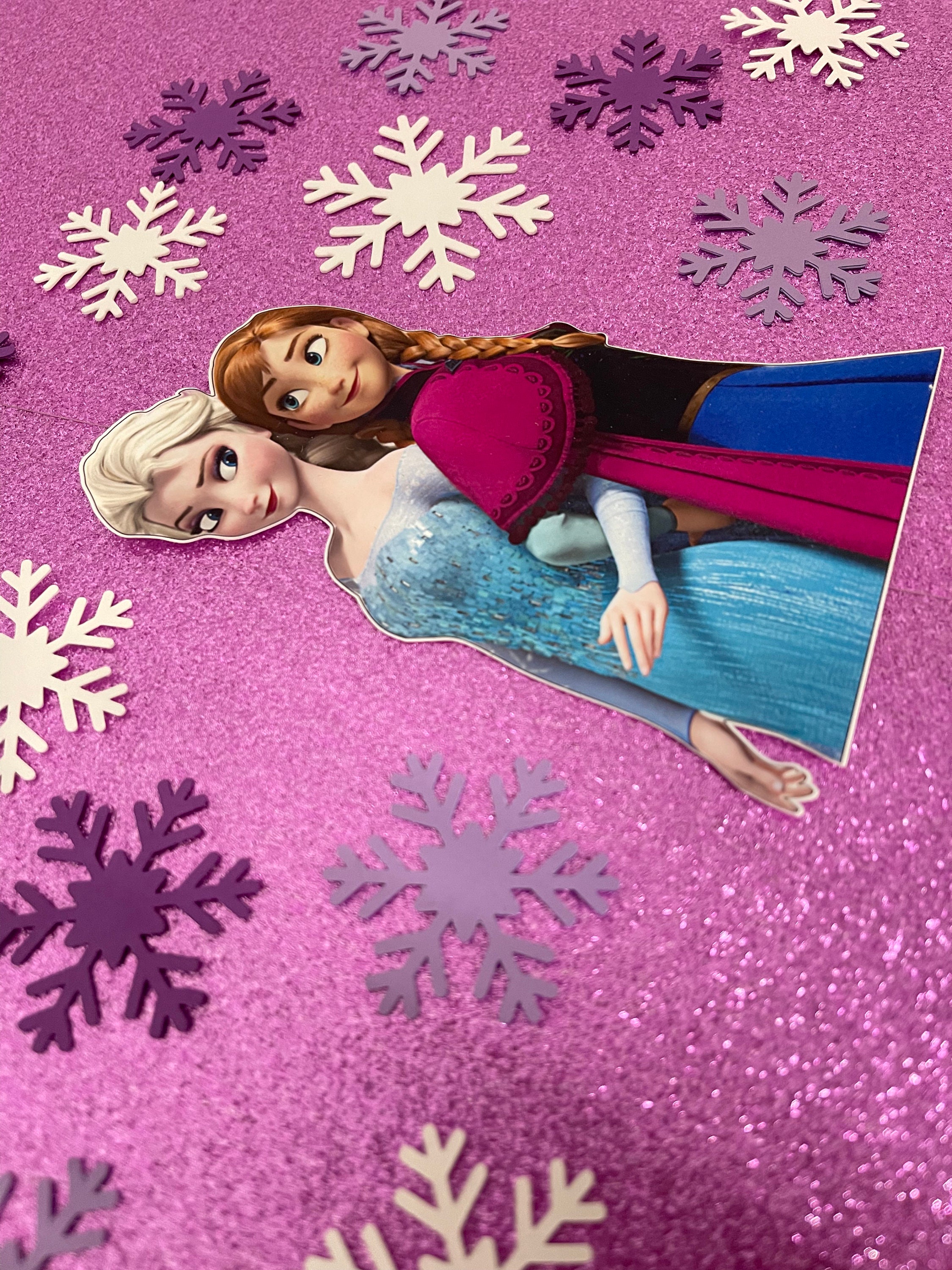 Frozen Inspired Cake Topper Ana and Elsa Inspired Cake Topper - Etsy