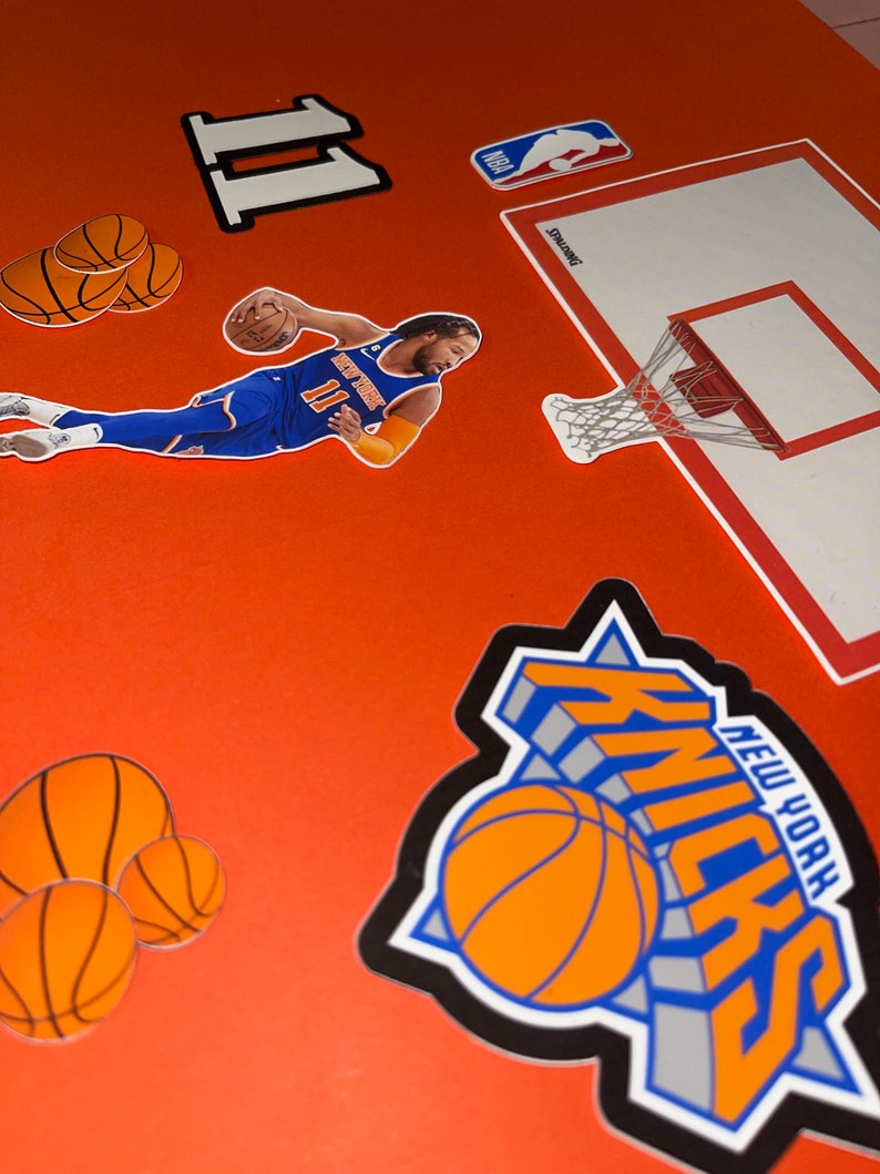 Knicks Inspired Cake Topper Brunson Inspired Cake Topper Basketball ...
